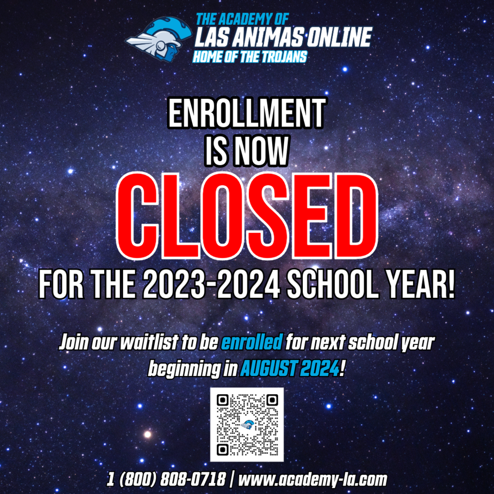 Enrollment for the 2023-2024 school year is now CLOSED! | The Academy ...