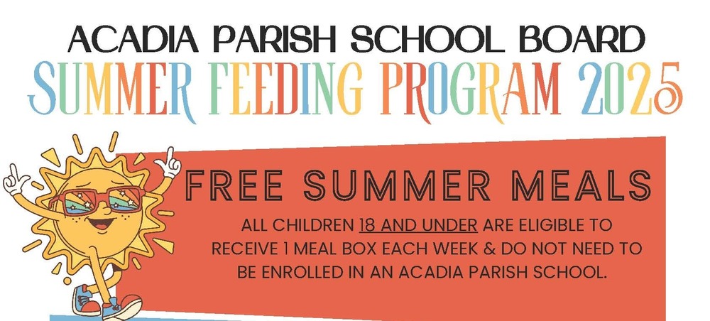 Enrollment for Summer 2025 Meal Boxes Now Open | IOTA ELEMENTARY SCHOOL
