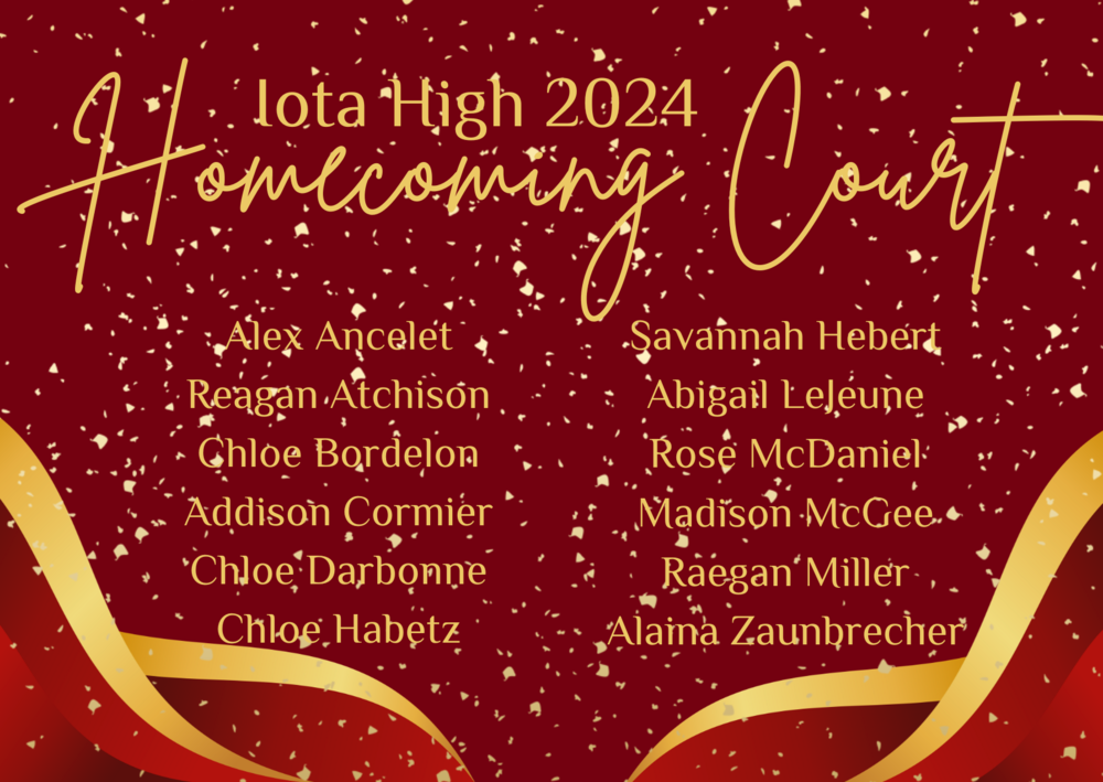 2024 Homecoming Court | IOTA HIGH SCHOOL