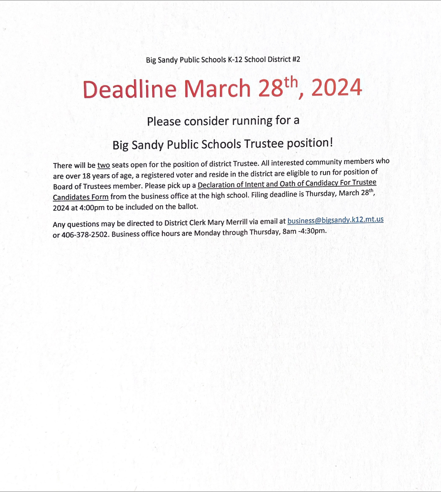 News | Big Sandy Public Schools