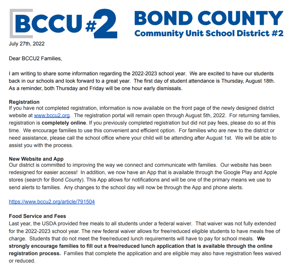 Bond County CUSD #2