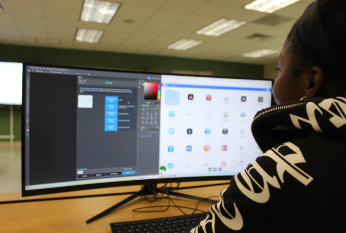 Digital Design Students Prepare for Certification Exam | Melbourne High