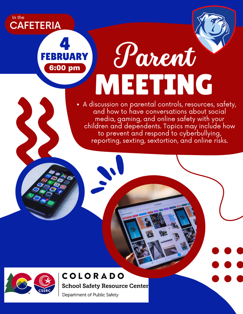 Parent Tech Safety Meeting | Calhan School District