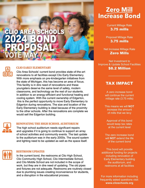 Bond would generate funds for Early Elementary renovation and more with ...
