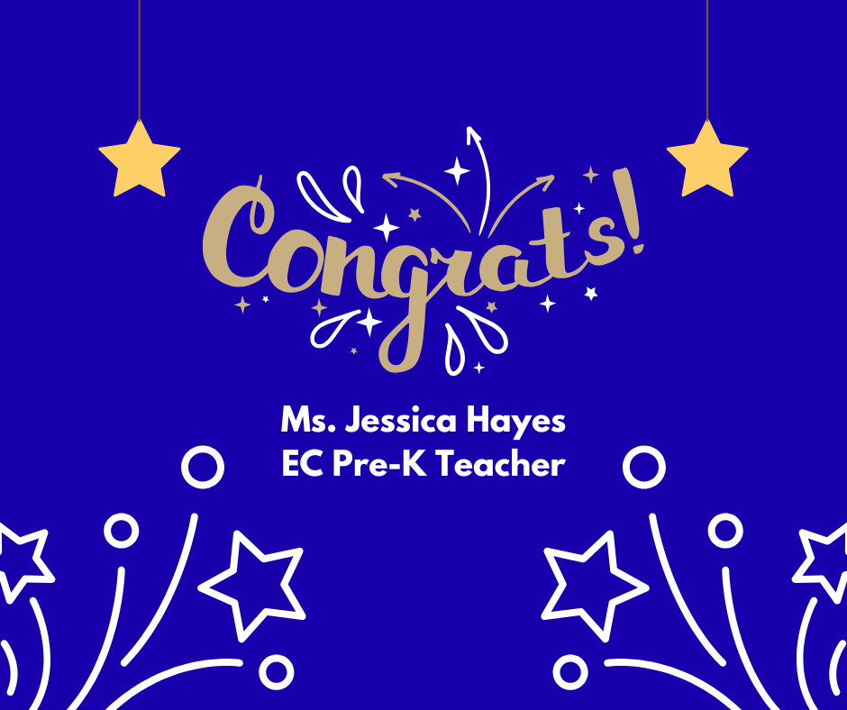 Congratulations Ms. Hayes! | J.W. Coon