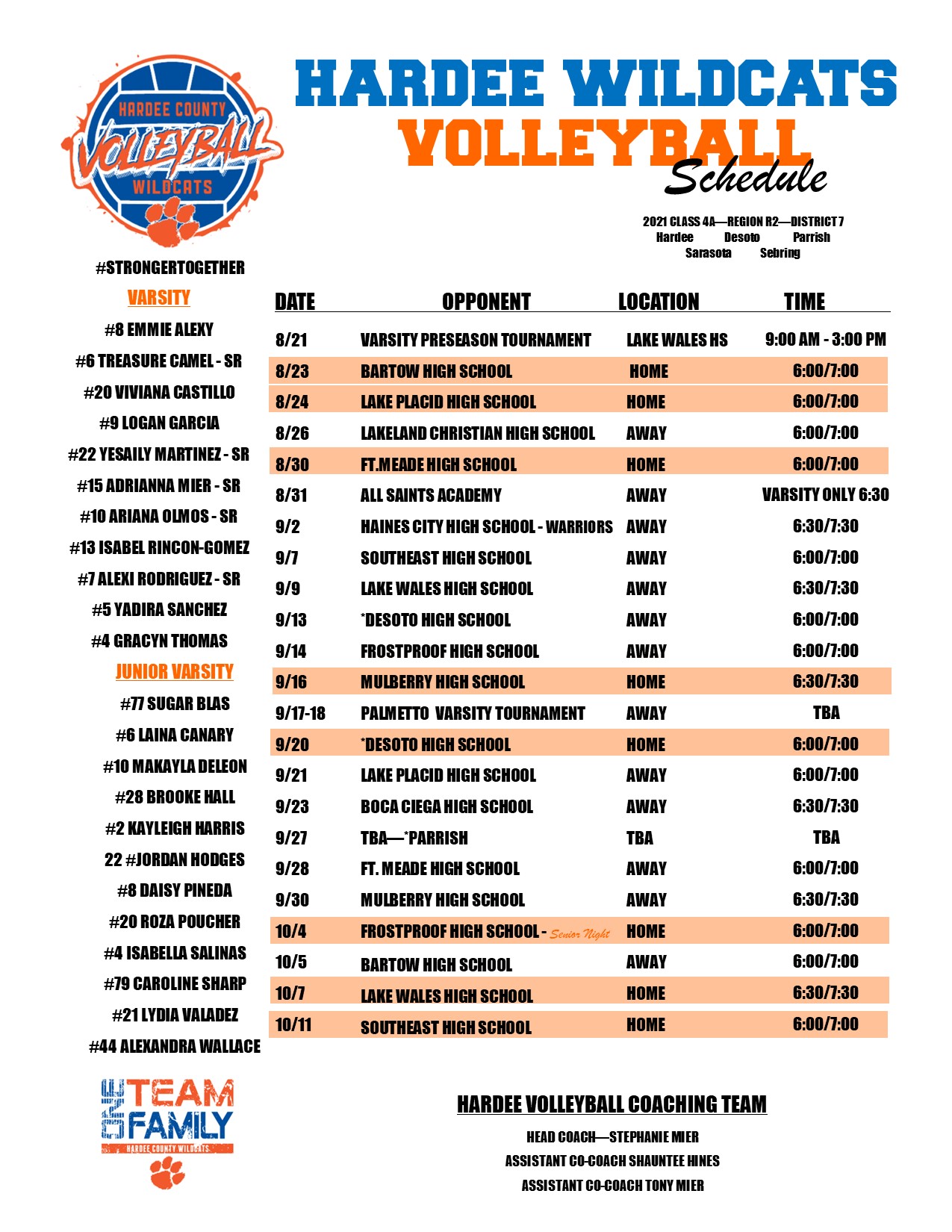 Athletics | Hardee High School