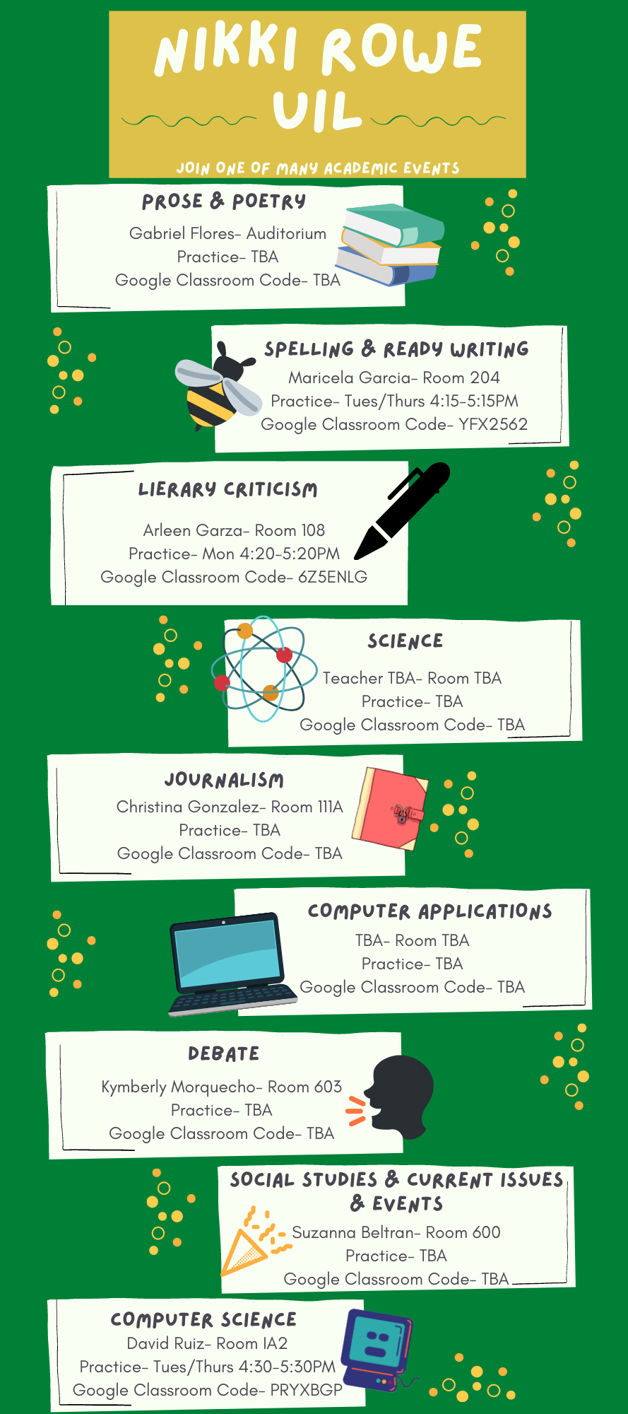 Documents | James Nikki Rowe High School