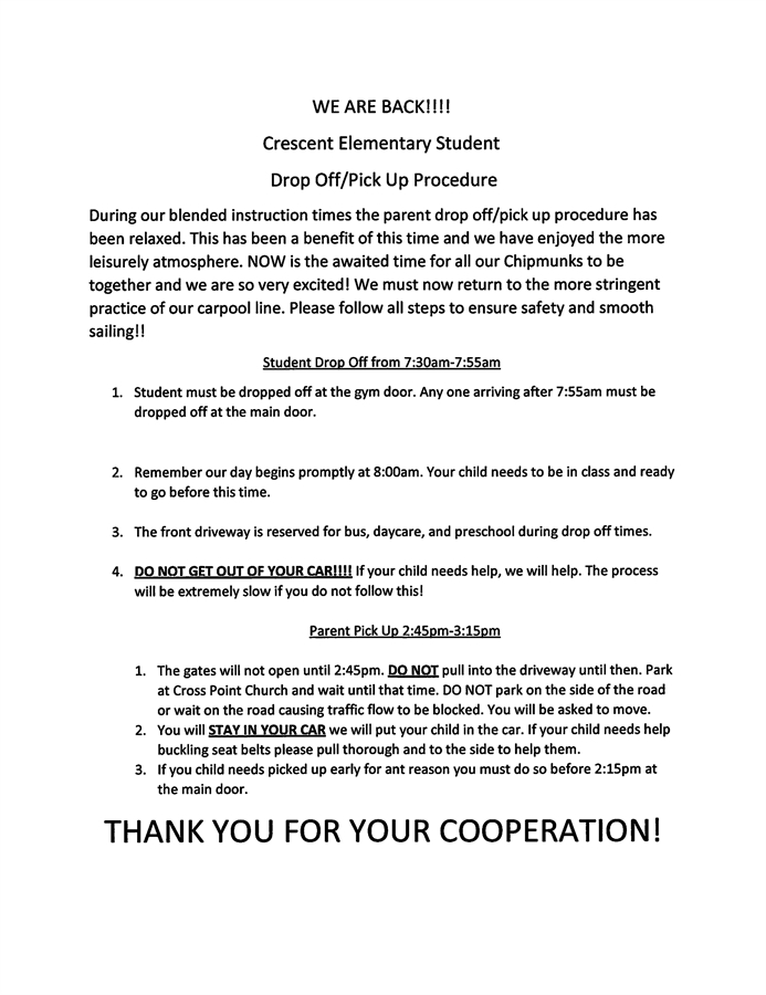 Documents | Crescent Elementary