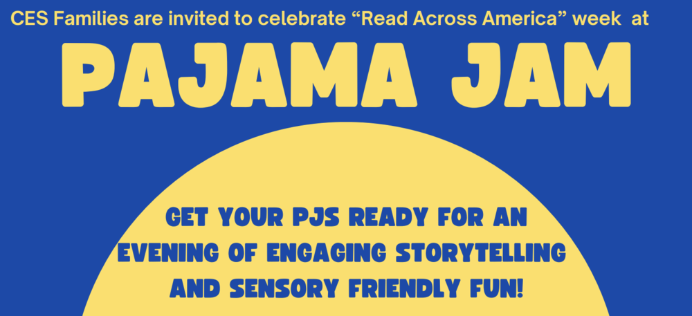 Read Across America Pajama Jam | Claremont Elementary School