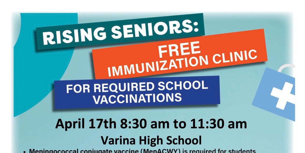 Vaccination Clinic for Rising Seniors | Varina High School