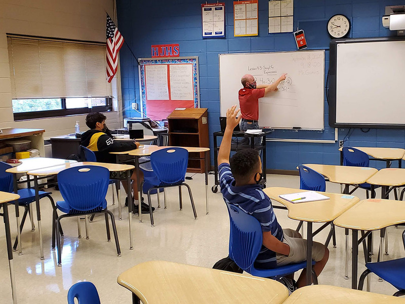 HCS Students Return to Classrooms | Huntsville City Schools
