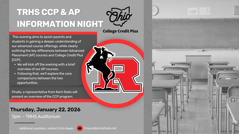 CCP & AP Information Night 2026 | Theodore Roosevelt High School