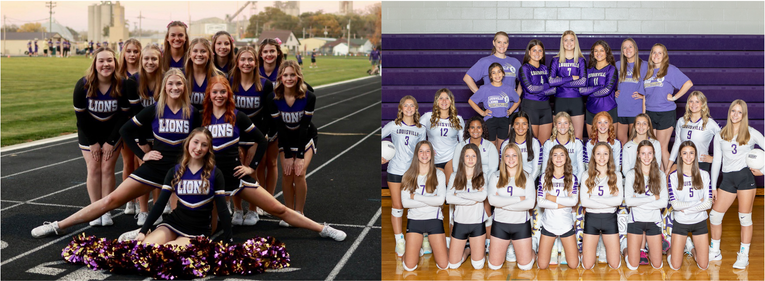 Sharing the Love Volleyball and cheer teams implement Love Ups for support and motivation Louisville Public Schools