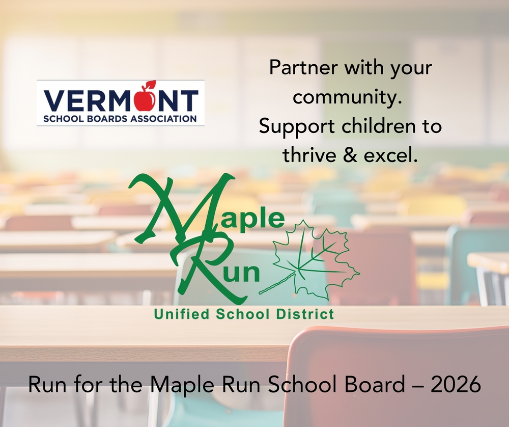 Have You Ever Thought About Serving on the Maple Run School Board ...