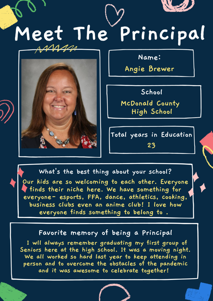 Principal Angie Brewer | McDonald County R1 School District