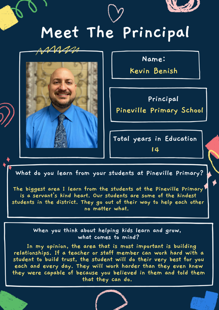 Principal Kevin Benish, Pineville Primary School | McDonald County R1 ...