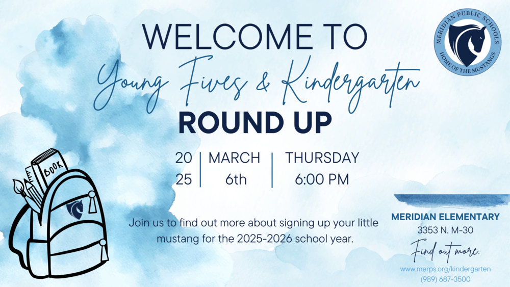 Young 5's and Kindergarten Round Up | Meridian Elementary School