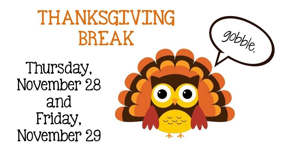 Thanksgiving Break | Meridian Elementary School