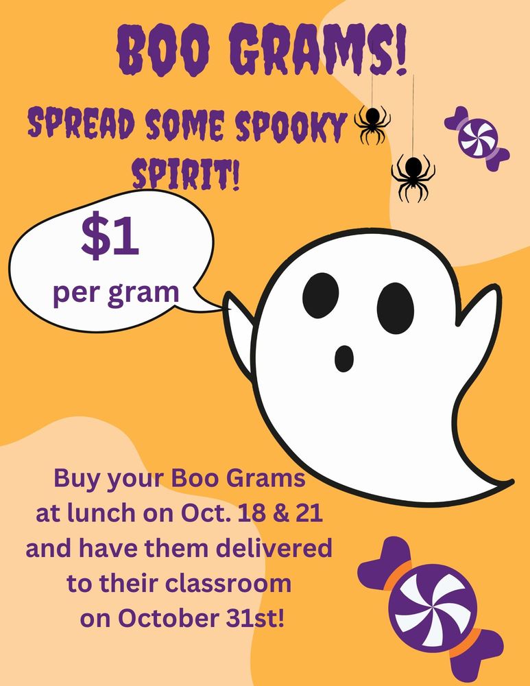 Boo Grams! | Westwood Middle School