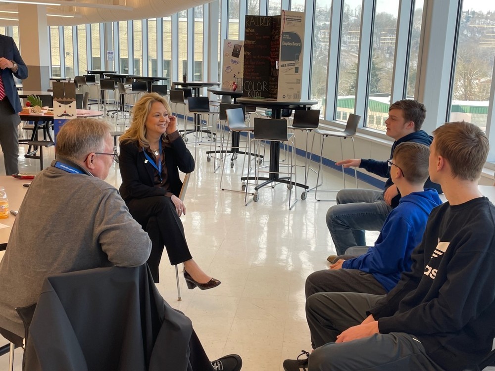 Seals, Moffett Discuss New Goals for Triadelphia Middle School ...