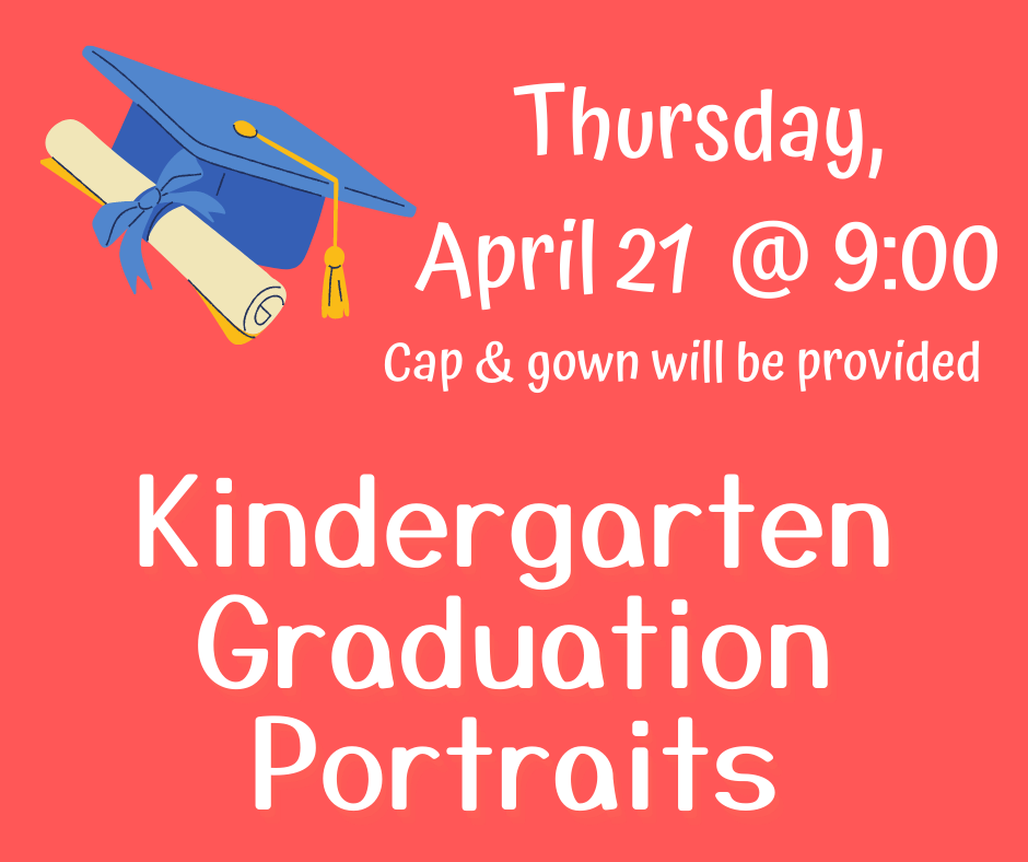 Kindergarten Graduation Portraits | Main Elementary
