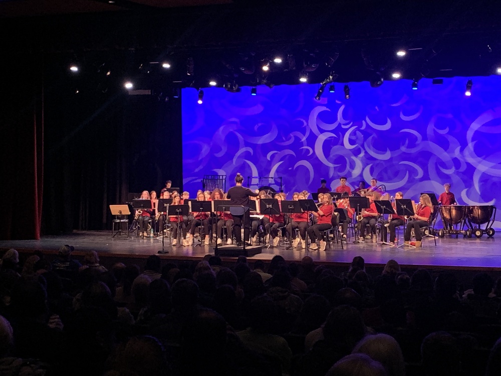 Sanford Middle School Band And Chorus Shine At Winter Concert Sanford