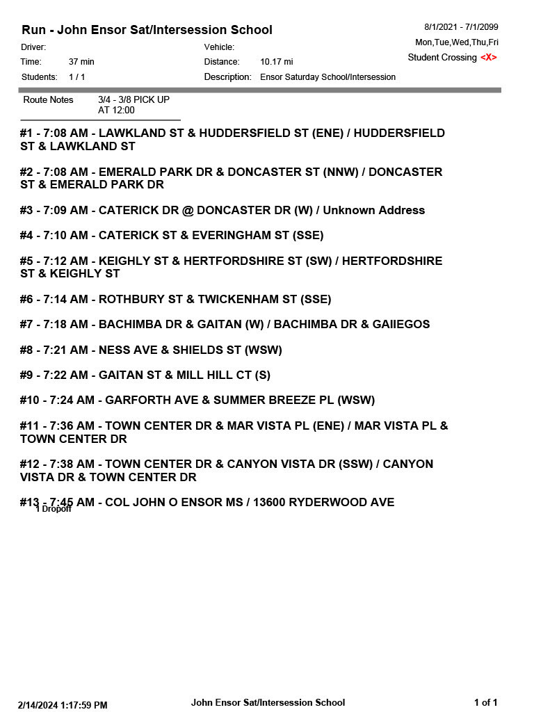 Live Feed | Col. John O. Ensor Middle School