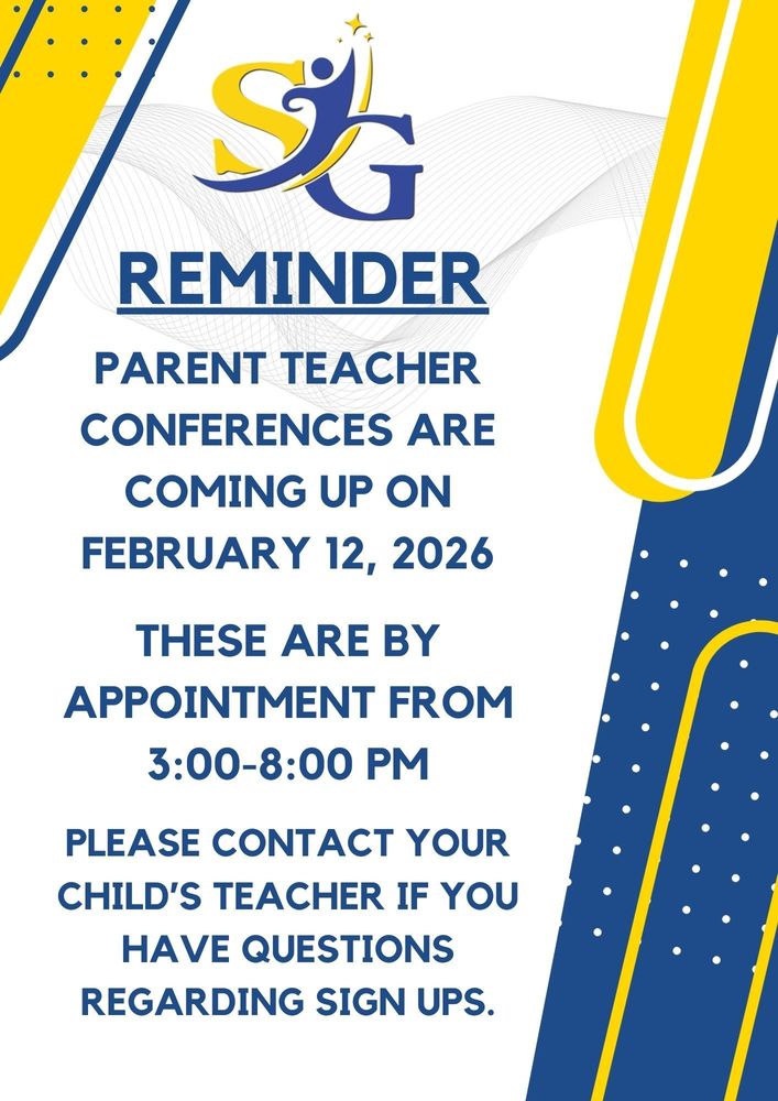 Parent Teacher Conference Reminder | St. George CCSD No. 258