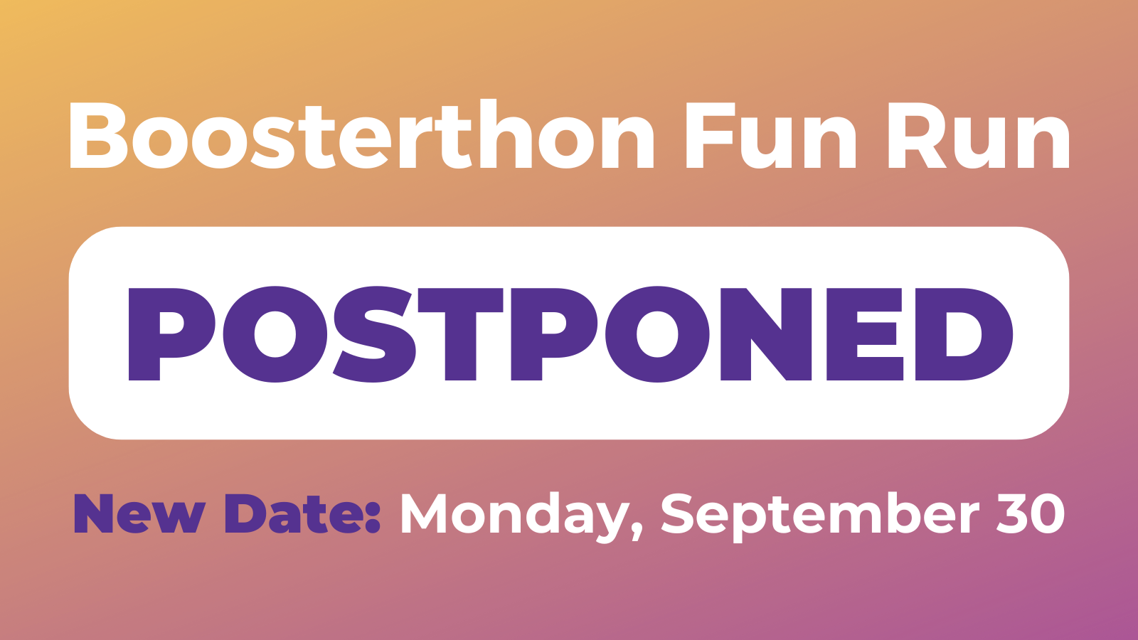 Boosterthon Logo
