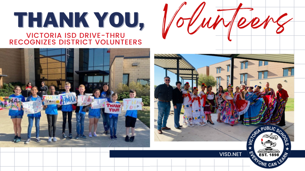 VISD drive-thru recognizes district volunteers | Crain Elementary School