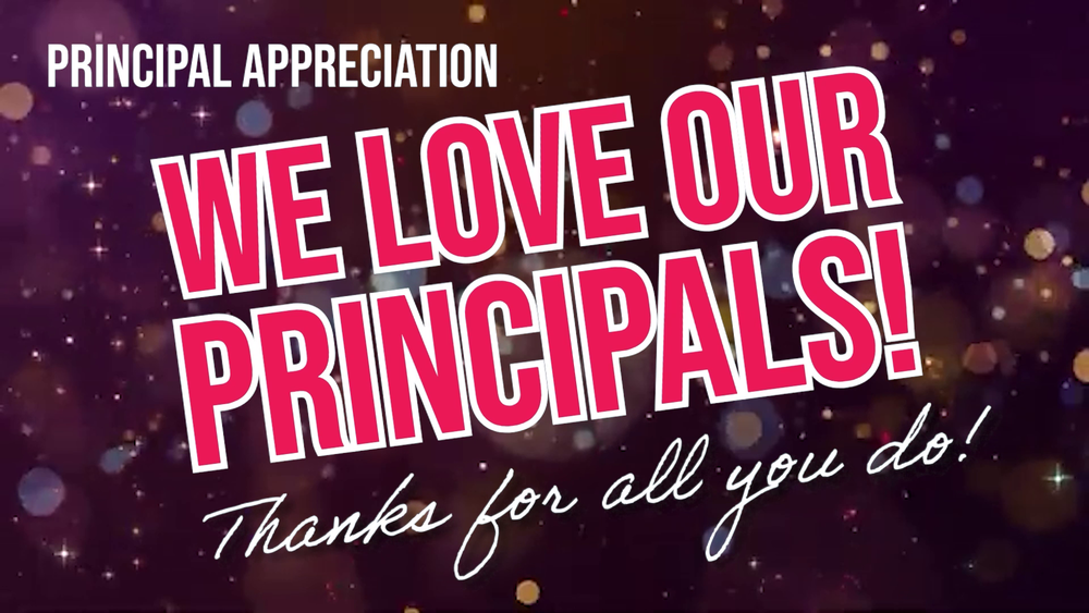 Celebrating Our Principals: Thank You for Making a Difference! | Weber ...