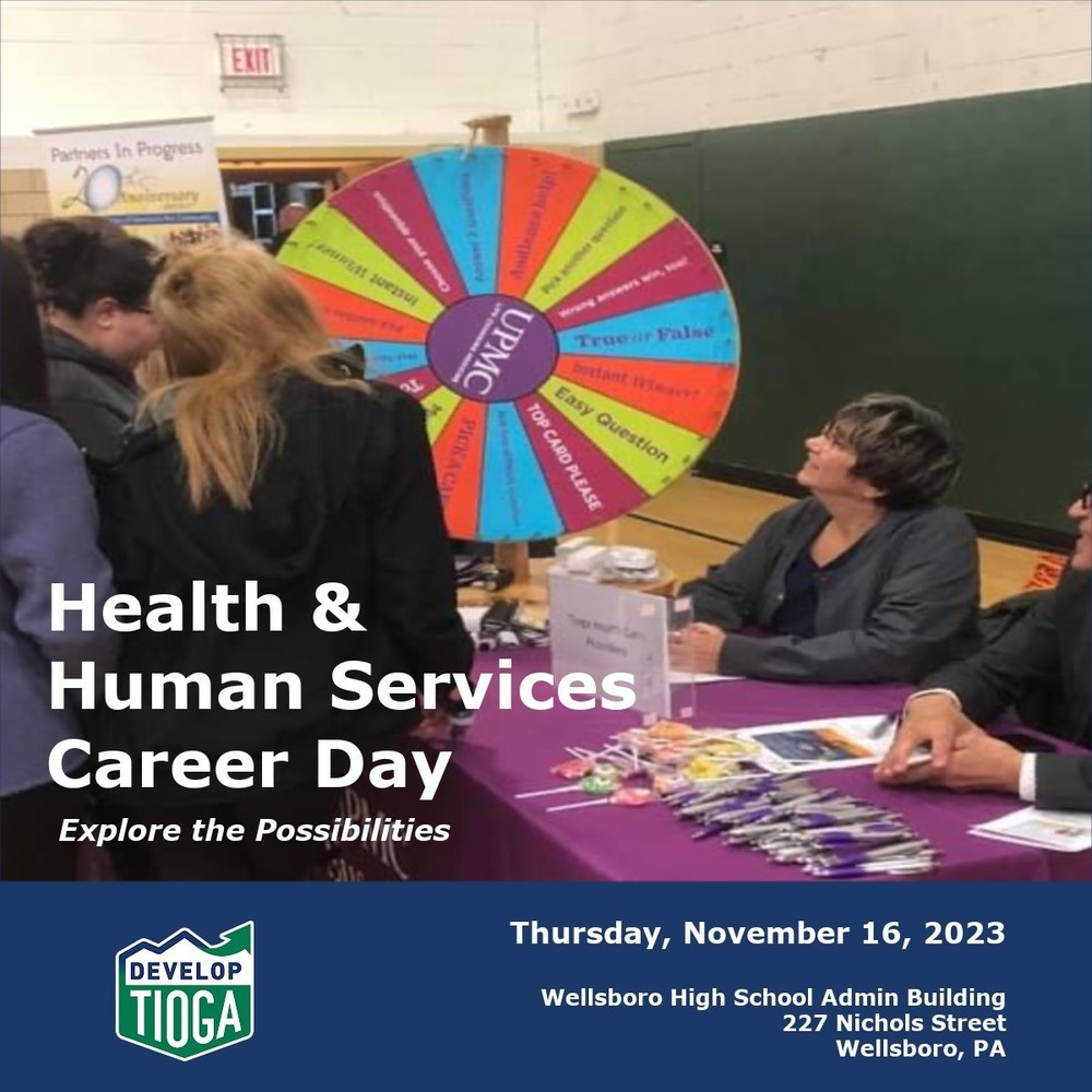 Health And Human Services Career Day Flyer Wellsboro Area School District