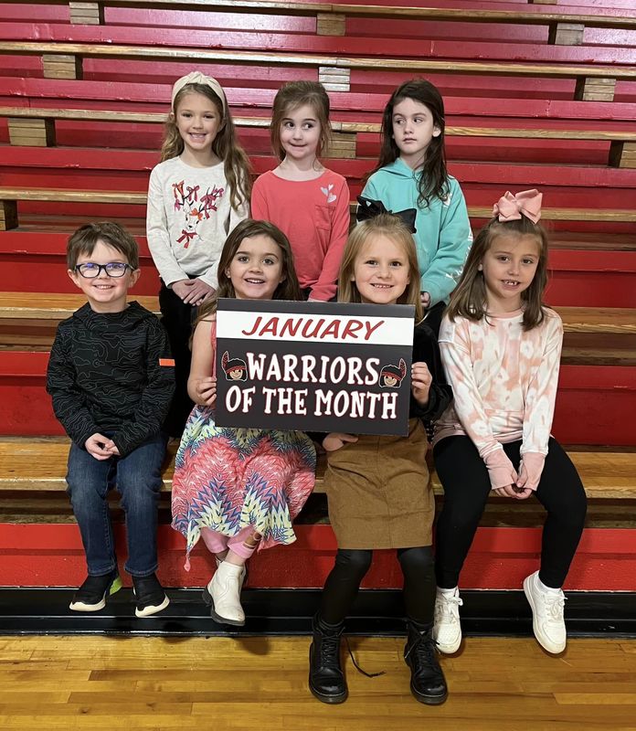Warriors of the Month! | Westside Elementary School