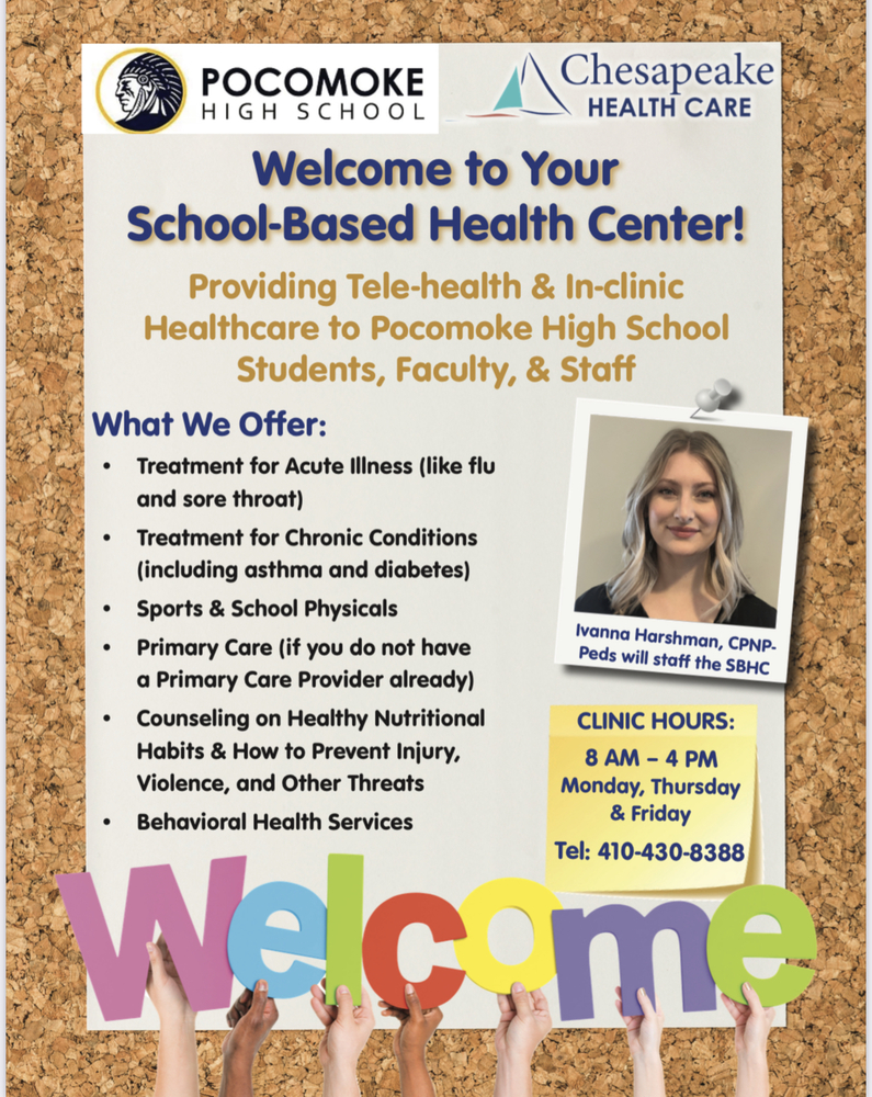 Year Two Of School Based Health Care Opportunities POCOMOKE HIGH SCHOOL Year Two Of School Based Health Care Opportunities POCOMOKE HIGH SCHOOL